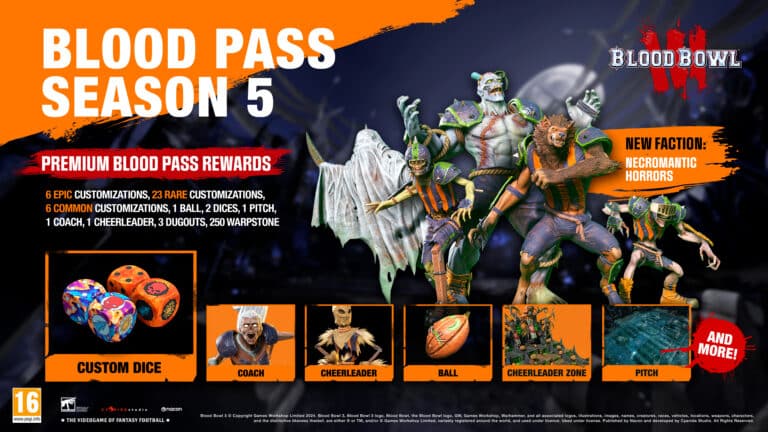 SEASON 3 - main new features - Nacon - Blood Bowl 3 SEASON 3 - main new features - Nacon - Blood Bowl 3